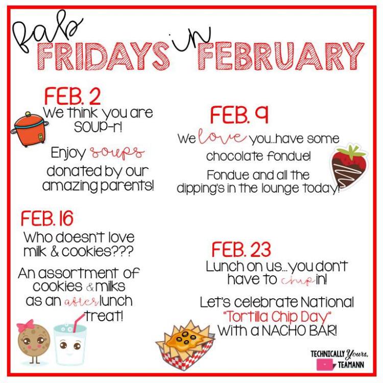 “Fab Fridays in February” – Simple Ideas for Building Positive School ...