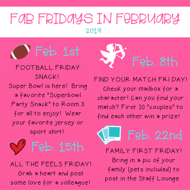“Fab Fridays in February” – Simple Ideas for Building Positive School ...