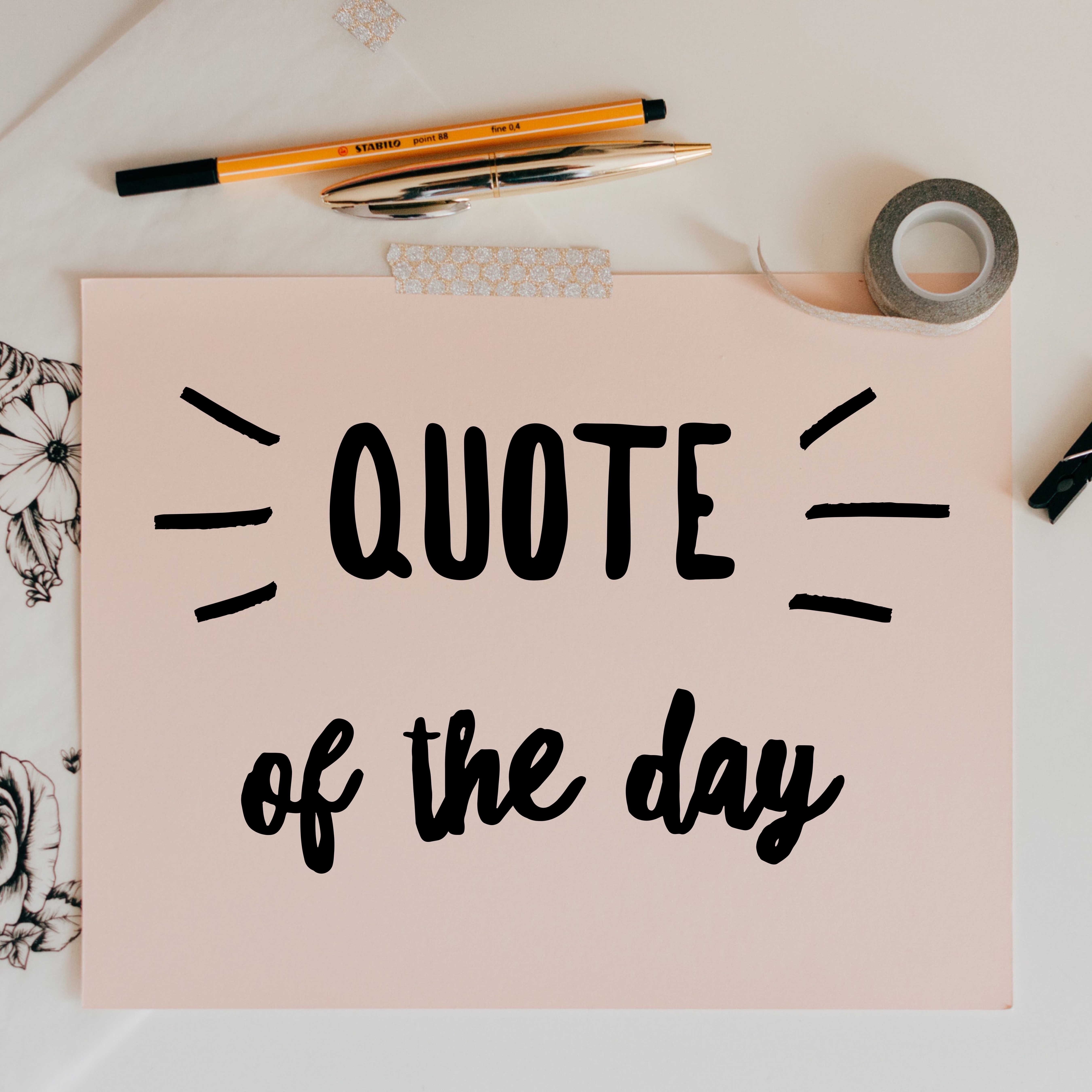 Quote of the Day – Simple Ideas for Building Positive School Cultures